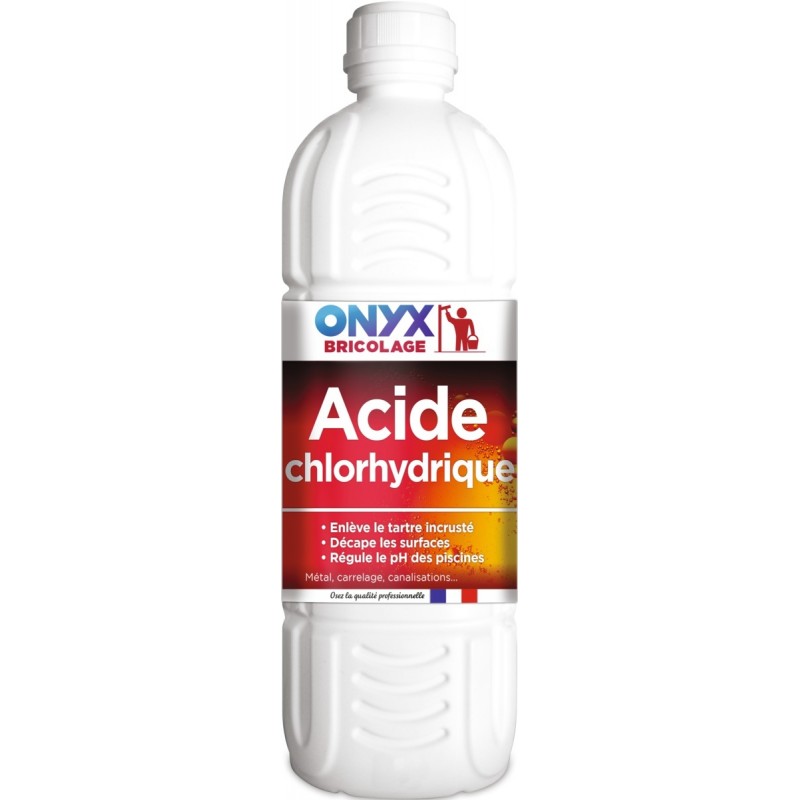 Acide chlorydrique 23 % | Peintures, traitements et rénovation