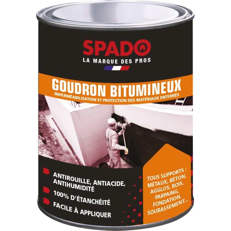 Goudron bitumeux | Produits anti-humidité et étanchéité