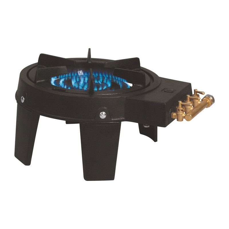 Réchaud en fonte Sonarema Fondex - 3 feux - 4 pieds - 9200 W - Sonarema ...